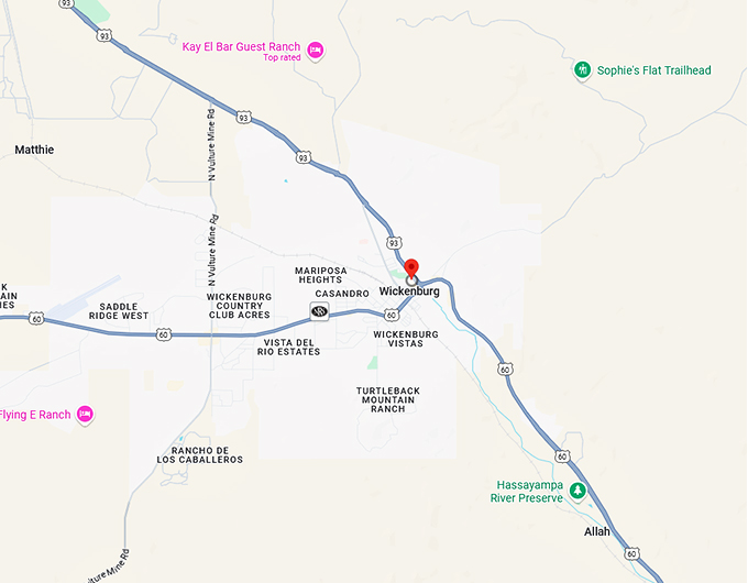 16. wickenburg map