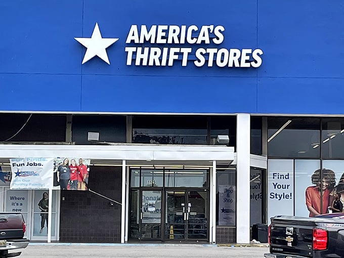 A star is born! America's Thrift Stores beckons bargain hunters like a siren song of savings. It's retail therapy with a patriotic twist!