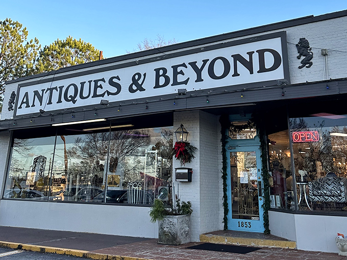 "Antiques & Beyond: Where time travel meets retail therapy. Step into this Atlanta wonderland and you might just find your next conversation piece!"