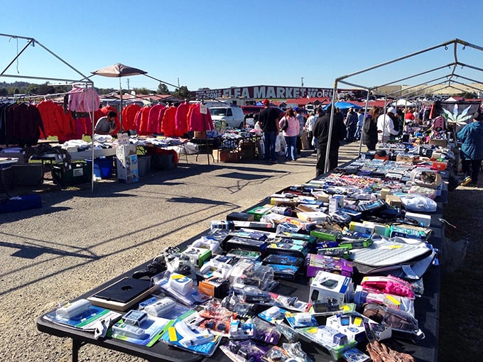 Awesome by name, awesome by nature! This outdoor extravaganza is like a block party where everyone's attic decided to have a reunion.
