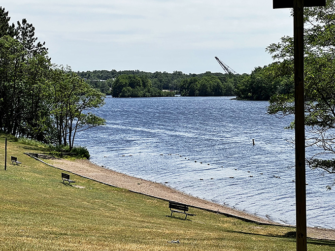 Brunet Island: Where nature's lawn meets water's edge. A slice of serenity that'll make you forget your smartphone exists.