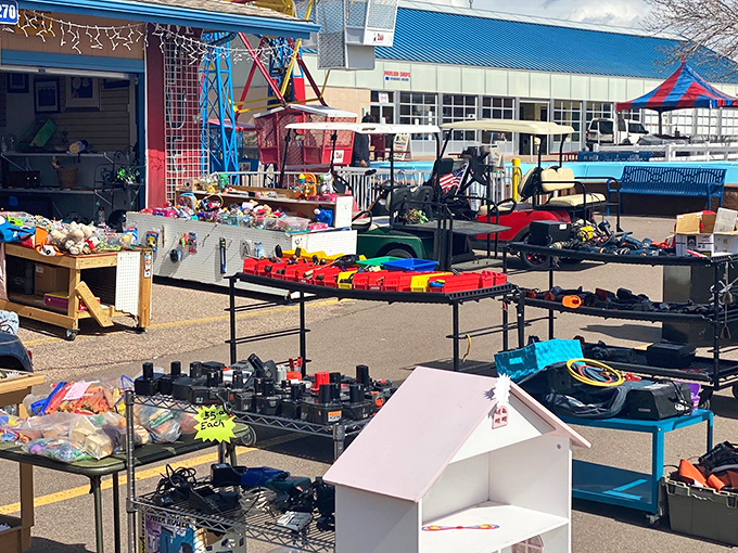 Step into a time warp! This aisle is like a greatest hits album of decades past, minus the questionable fashion choices.