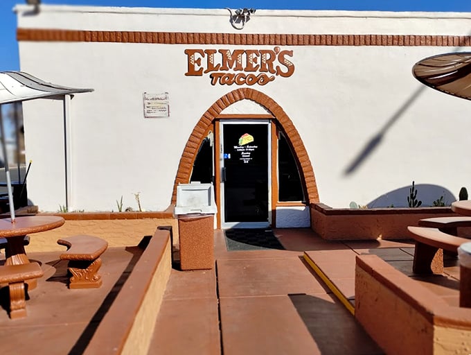 Elmer's Tacos: Where fry bread dreams come true! This colorful adobe oasis is like stumbling into a Frida Kahlo painting &ndash; but with better snacks.