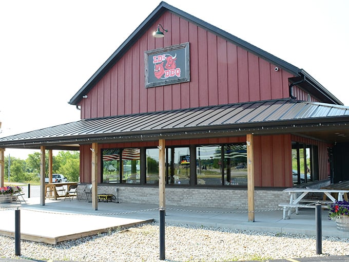 LD's BBQ: Where the barn-red exterior is just a preview of the flavor explosion waiting inside. This place isn't horsing around with their smoky delights!