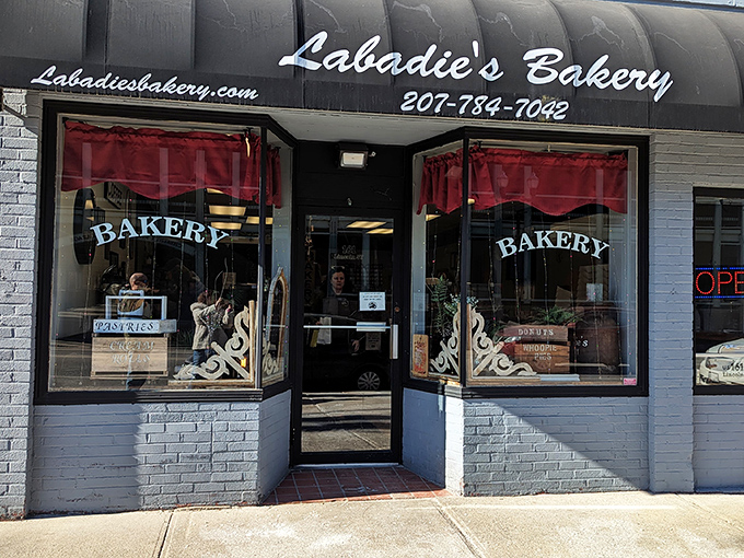 Labadie's Bakery: Where dreams are baked daily! This charming storefront promises a sugar rush that'll make you feel like a kid in a candy store again.