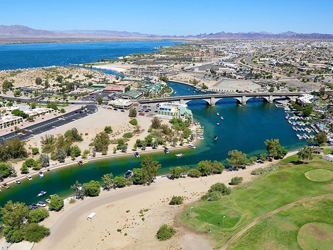 Lake Havasu: Where the London Bridge isn't falling down, it's soaking up the Arizona sun! A slice of England meets desert oasis.