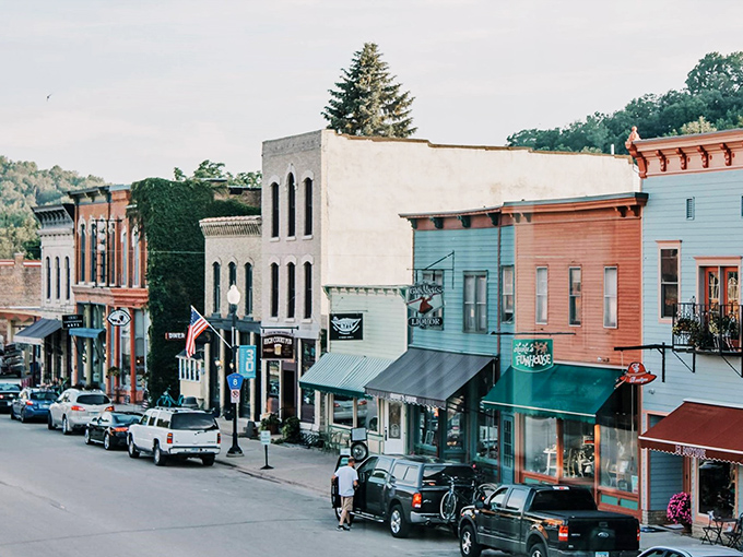 Lanesboro: Where Norman Rockwell meets the 21st century. Colorful storefronts and historic buildings line the street, inviting you to step back in time.