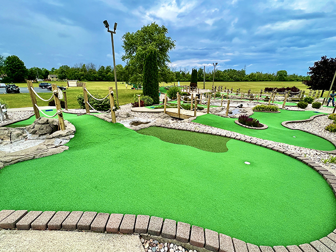 Mulligan's Mini Golf: Where the grass is greener and your golf skills... well, let's just say they're about to be tested!