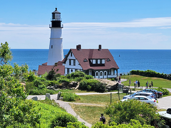 Portland Head Light: Where lighthouses go to retire in style. It's been turning heads since before the Constitution was cool.