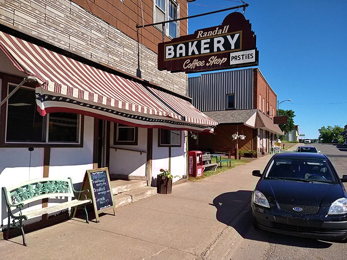 Randall Bakery: Where time stands still, but the pasties keep on rolling! This charming storefront is like a portal to simpler, flakier times.
