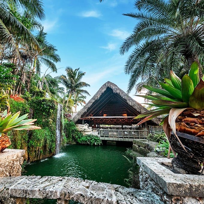 Schnebly Redland's Winery: Tiki bar meets vineyard! This tropical oasis is where pineapples and palm trees throw a party in your wine glass.