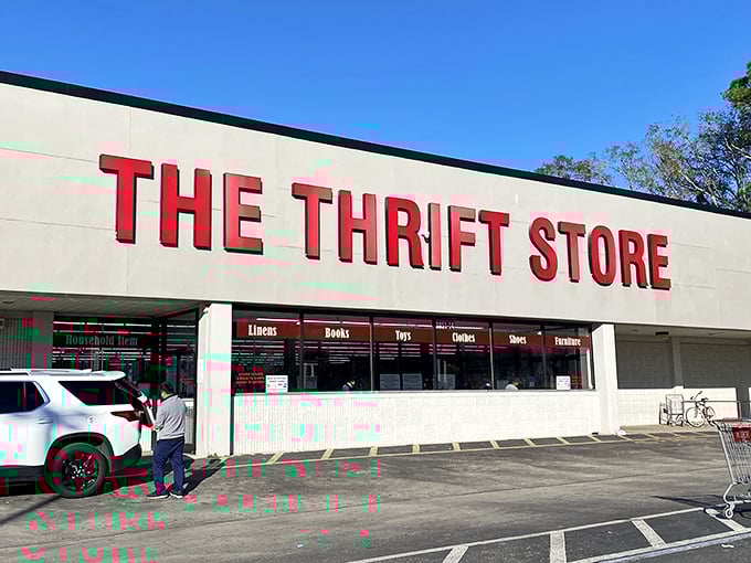 The Thrift Store: Where every aisle is a potential time machine. Step in for bell-bottoms, stay for the unexpected treasures!