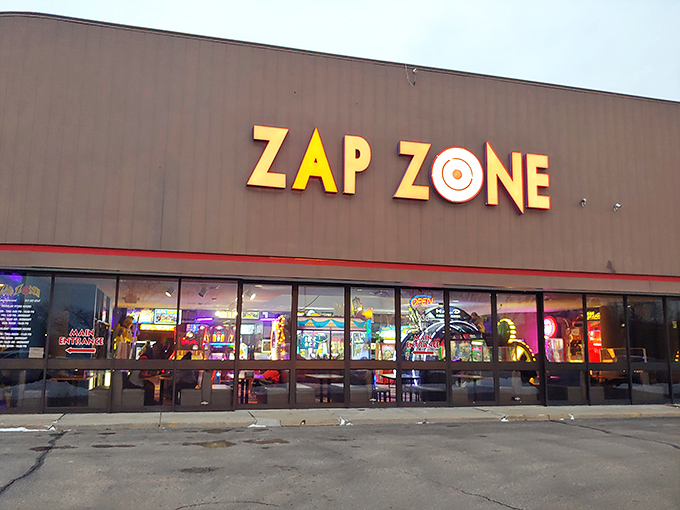 Zap Zone XL: Where neon dreams come true! Step into this laser-tag wonderland and unleash your inner space cadet.