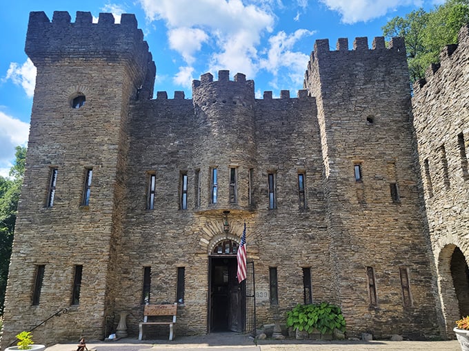 Loveland Castle: Where medieval dreams meet Midwestern reality. This hand-built fortress is like a life-sized LEGO creation, minus the foot pain.