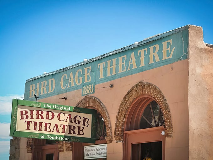 Step right up to Tombstone's Bird Cage Theatre! Where the ghosts of gunslingers past might just ask you to dance.