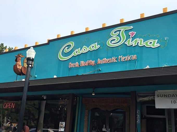 Step into Casa Tina, and you're suddenly in a Mexican fiesta! The aroma of sizzling fajitas might just have you doing the salsa before your first bite.