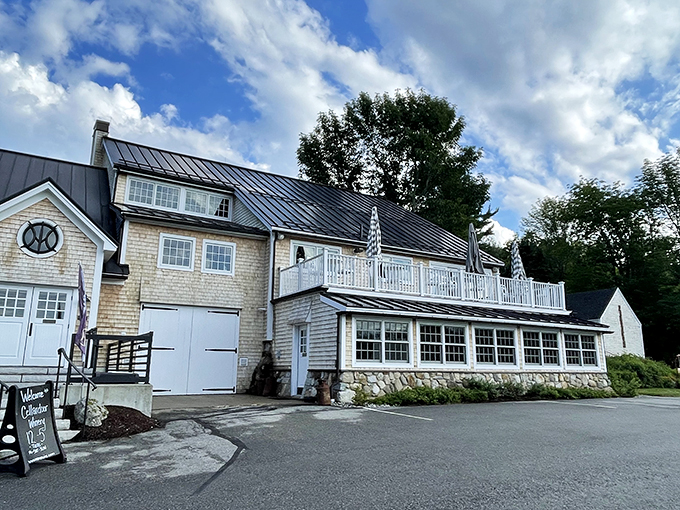 Rustic meets chic at Cellardoor's tasting room. This barn's got more character than a Dickens novel, with wine to match!