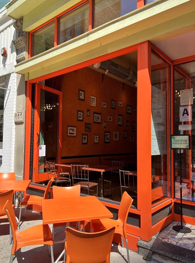 Step into Cubanitas and feel the rhythm! Cozy interiors and outdoor seating perfect for people-watching with your mojito.