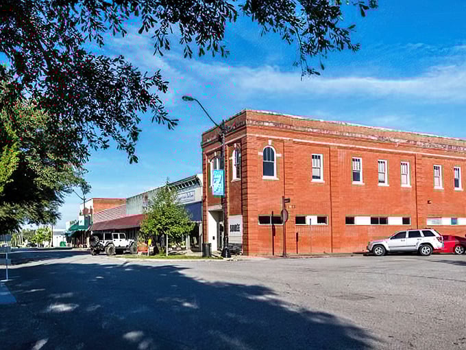 All aboard the nostalgia express! DeFuniak Springs' historic train station whispers tales of bygone eras and cross-country adventures.