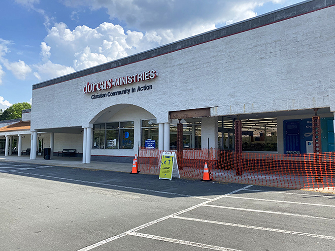 Step into savings at Dorcas! It's as if your grandmother's attic and a designer boutique had a beautiful, budget-friendly baby.