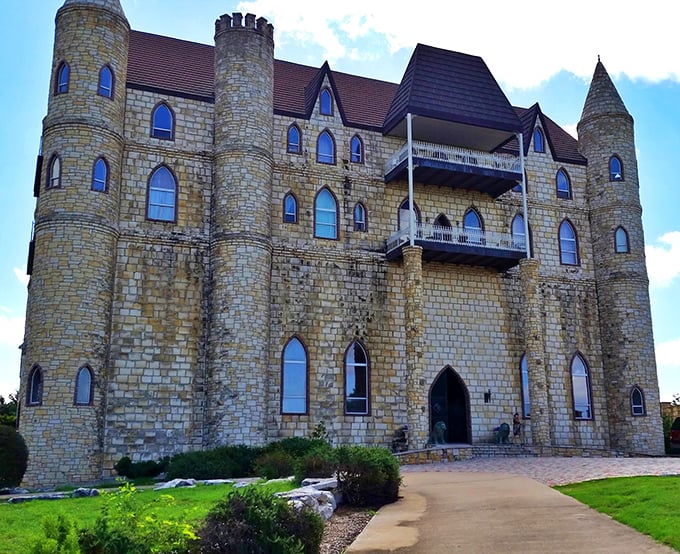 Turrets and towers galore! Falkenstein Castle brings medieval charm to the Texas Hill Country. No dragon-slaying required.