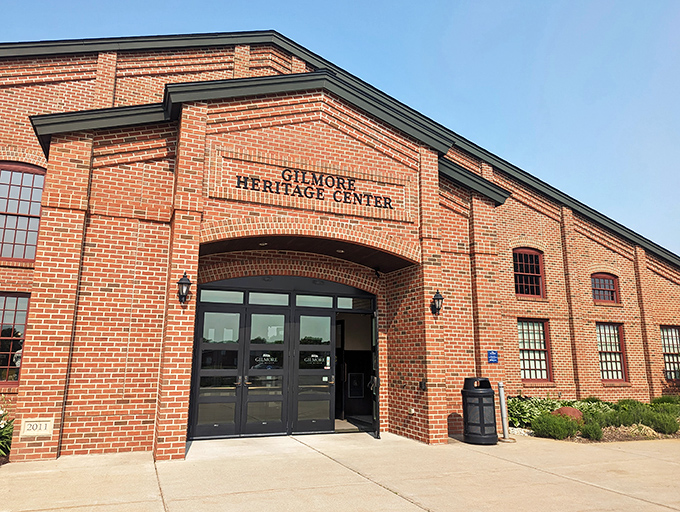 Where chrome dreams come true! This red-brick beauty houses more automotive treasures than Jay Leno's garage.