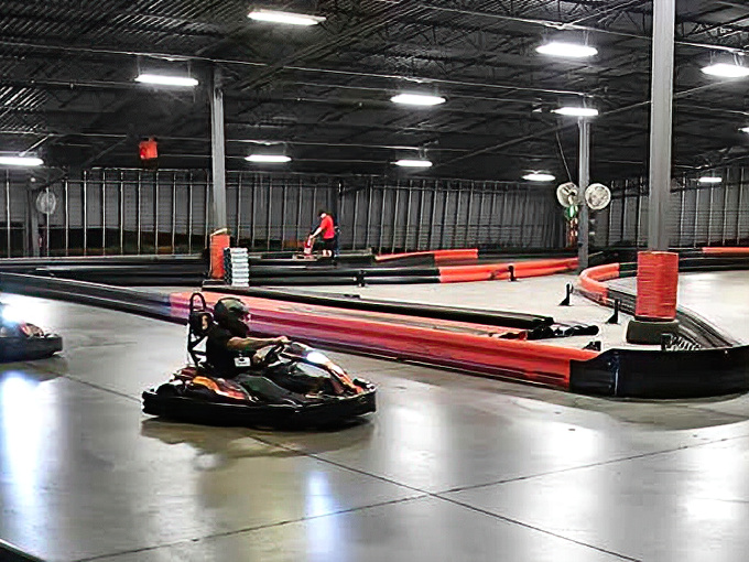 Buckle up, buttercup! Octane's electric karts are faster than gossip at a church picnic, and twice as exciting.