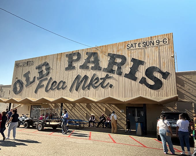 Step into a time warp at Old Paris Flea Market. It's like your grandma's attic and a hipster's Instagram feed had a beautiful, chaotic baby.