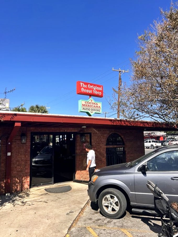 Step into a time warp where donuts reign supreme. The Original Donut Shop: where calories don't count and joy is served daily.