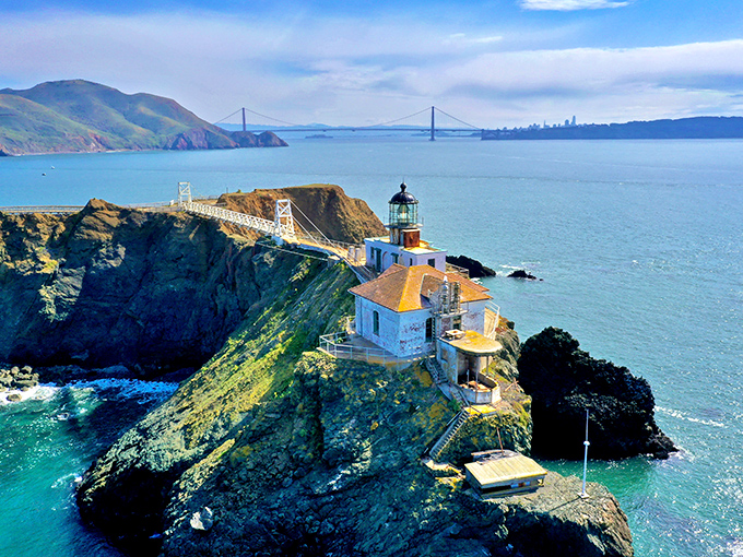"Golden Gate who? Point Bonita steals the show with its dramatic clifftop perch and panoramic views that'll make your heart skip a beat."