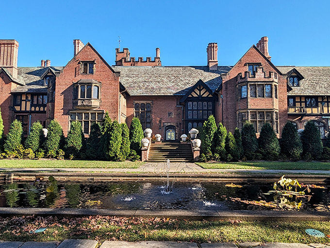 Garden party, anyone? Stan Hywet's reflecting pool is perfect for practicing your best Jay Gatsby brooding pose. Just don't fall in!