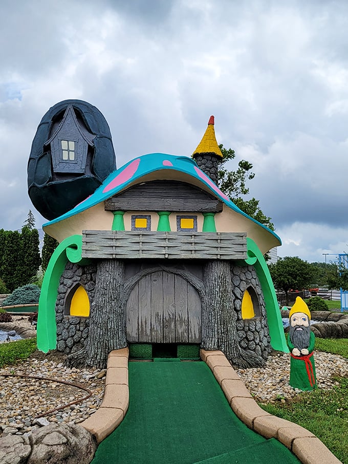 Who needs Hogwarts? This enchanted mini-golf kingdom turns every putt into a quest worthy of King Arthur himself.