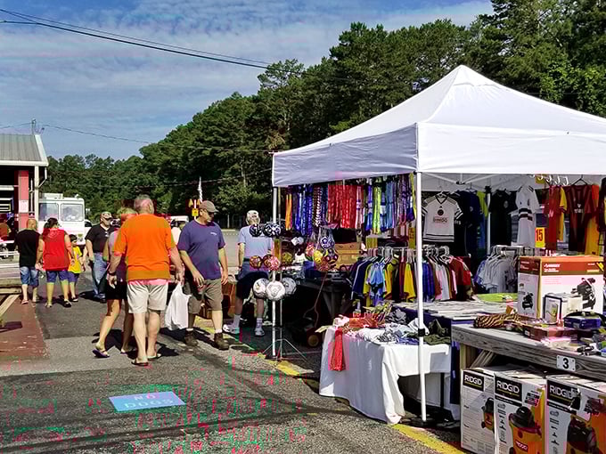 Step right up to the carnival of commerce! Where else can you find vintage vinyl, questionable antiques, and the world's most enthusiastic haggling?