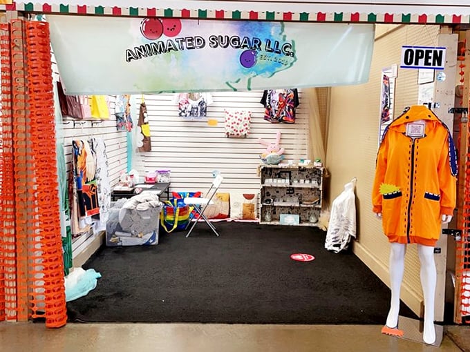 Anime fans, rejoice! This booth is a colorful explosion of kawaii culture, where cosplay dreams come true.