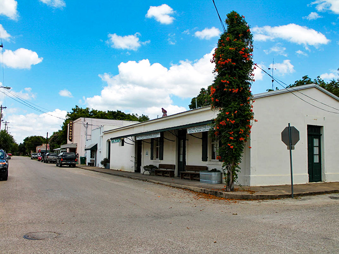 Stroll down memory lane: Castroville's quaint downtown looks like it's straight out of a Norman Rockwell painting, with a dash of European flair.