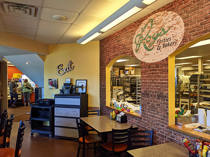 Step into a world where "Eat" isn't just a sign, it's a delicious command. Roy's interior invites you to indulge in a feast for both eyes and taste buds.