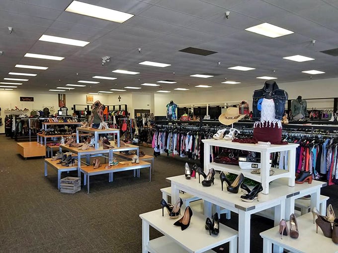 Step into a wonderland where fashion dreams come true without breaking the bank. It's like Narnia, but with better shoes!