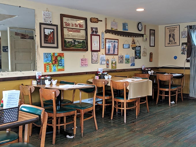 Step into a time machine disguised as a diner. The walls tell stories, but the food speaks volumes.