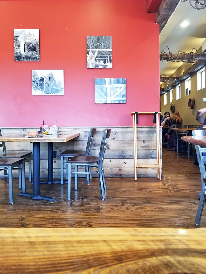 Step into a meat lover's wonderland where rustic charm meets modern comfort. The aroma alone will have you weak in the knees!