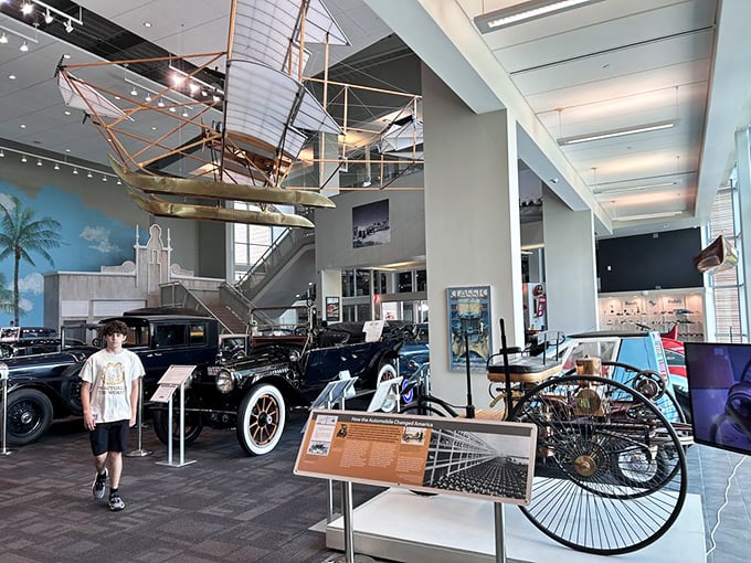 Step inside and prepare for a time-traveling extravaganza! From vintage cars to ancient artifacts, this place is like Indiana Jones' garage sale.