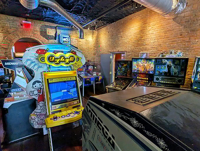 Beep, boop, bling! The sights and sounds of classic arcade games transport you back to the days when quarters were currency and high scores were bragging rights.