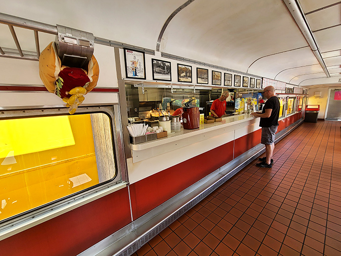 Step inside and let the nostalgia wash over you. This isn't just a meal; it's a journey through time with a side of fries.
