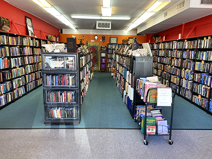 Step into a bibliophile's fever dream. Nexus's interior is a kaleidoscope of knowledge, with every shelf a portal to another world.