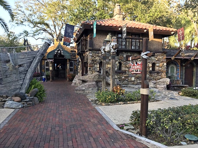 Welcome to Pirate's Cove, where the only booty you'll plunder is a hole-in-one. It's "Treasure Island" meets "Caddyshack"!