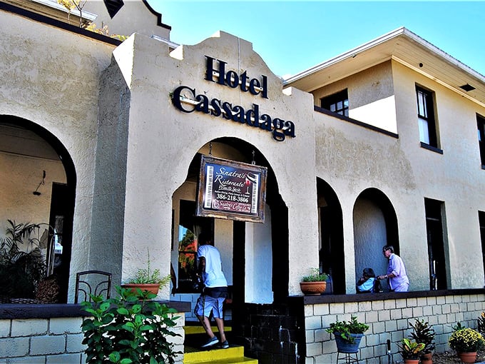 Stepping into Hotel Cassadaga feels like crossing the threshold of 'The Shining,' minus the creepy twins. Hopefully.