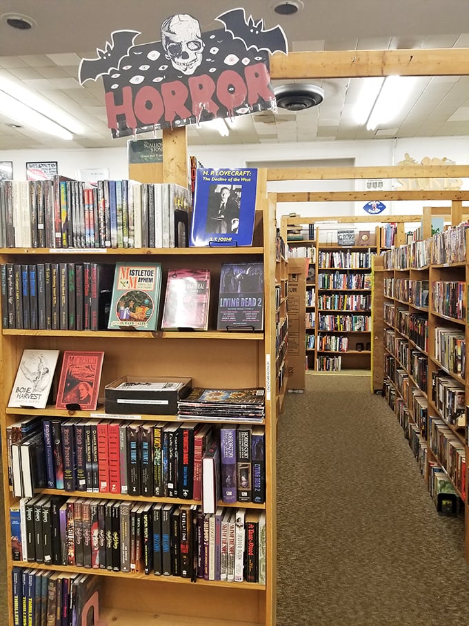Spine-tingling tales await! The horror section is a book lover's haunted house, where Stephen King rubs shoulders with lesser-known merchants of literary terror.