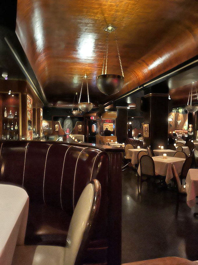 Smooth as silk and twice as swanky. Cliff Bell's interior is where Art Deco meets jazz cool, with a side of "when's my drink arriving?"