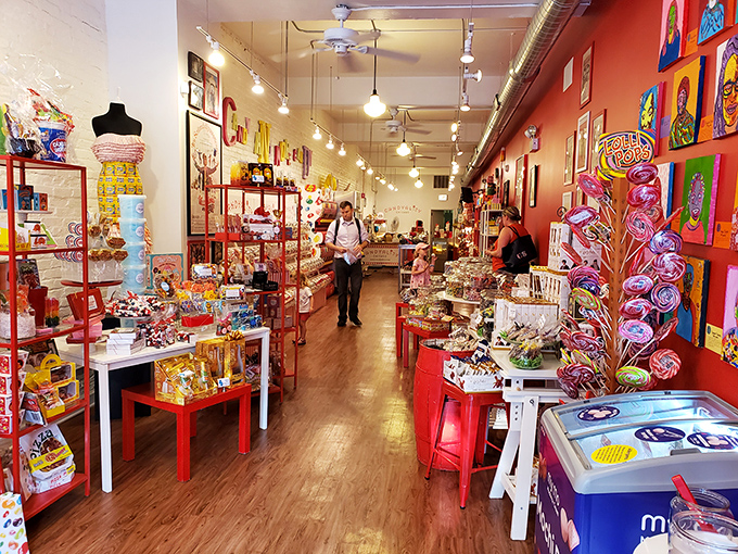 Willy Wonka, eat your heart out! This candy wonderland is a kaleidoscope of colors and flavors that'll have you feeling like a kid in a, well, candy store.