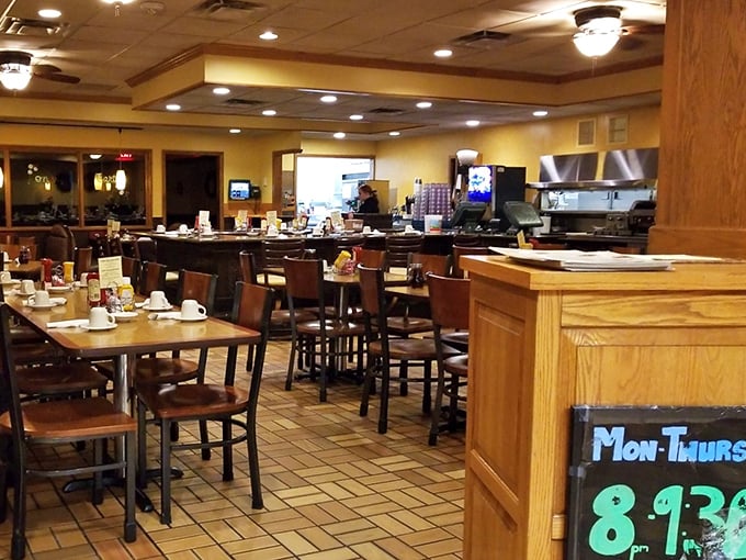 Step inside and feel the warmth. This isn't just a restaurant; it's Effingham's living room, where everyone's invited for dinner.