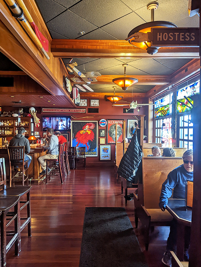 Step into a time machine of taste! The interior of Dotty's is like your cool grandpa's attic, if he collected awesome food instead of dusty knick-knacks.
